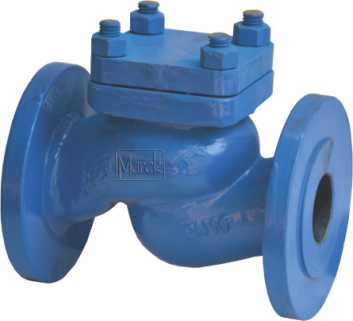 NON RETURN VALVE PN 10 /PN 16 RATING PISTON LIFT TYPE BOLTED COVER